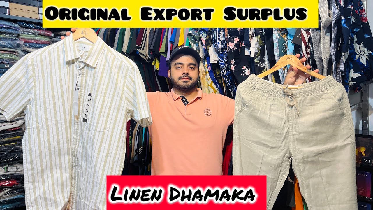 Export Surplus Warehouse | Linen Dhamaka Sale | Shirts,pants,zara,h&m ...