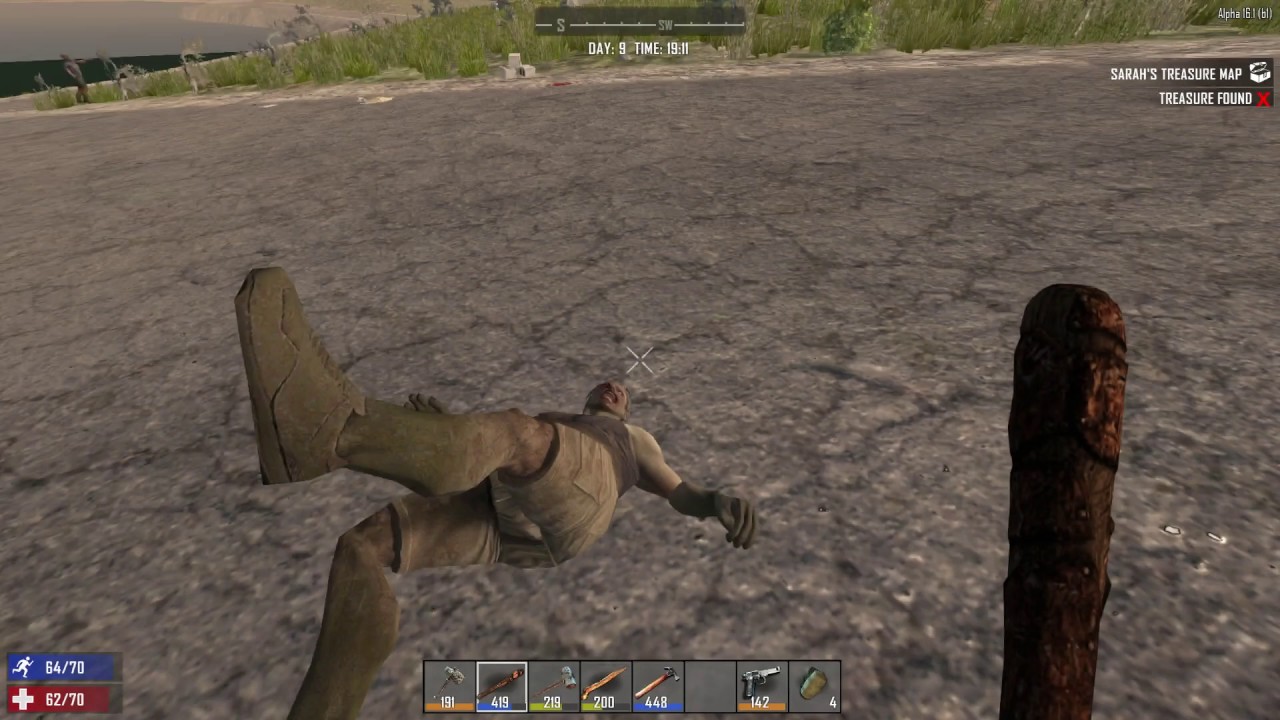 How to get Nomad Achievement - 7 Days to Die - YouTube