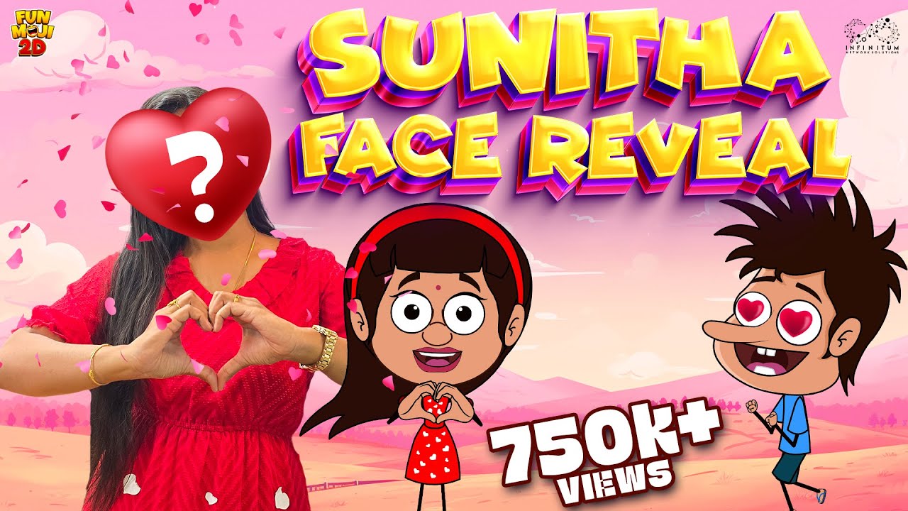 Sunitha Face Reveal | Mama Alludu | Village Comedy | Funmoji 2D ...