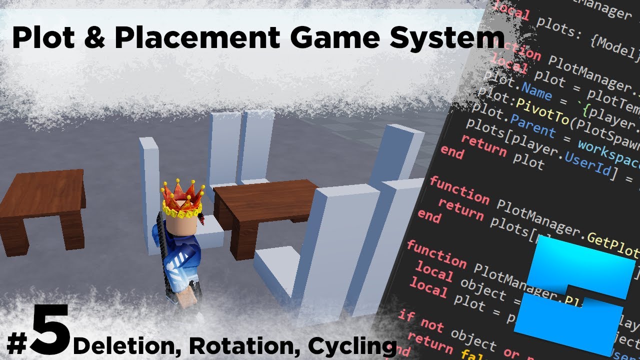 How to create a Plot Placement System in Roblox #5 - Rotation, Deletion ...