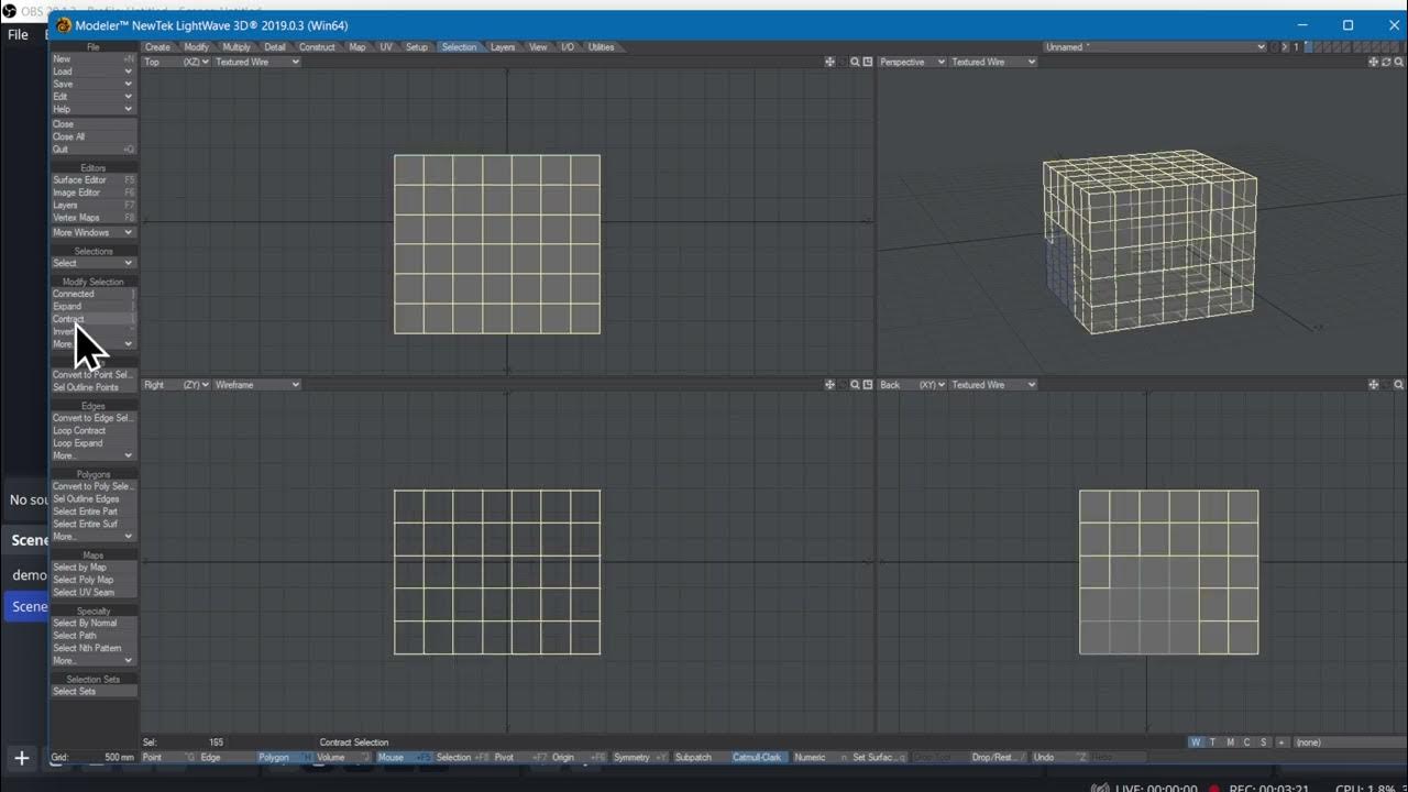 Lightwave 3D Lesson 5 Selection and Viewing - YouTube