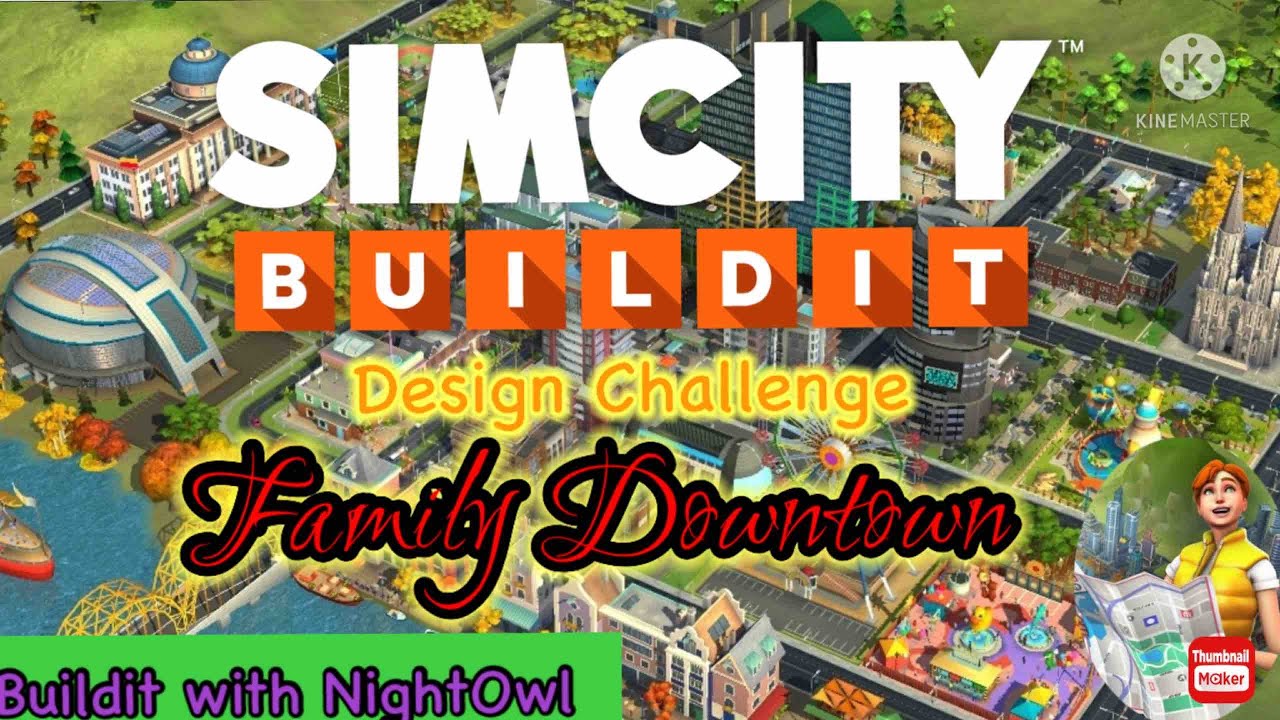 Simcity Buildit 2021 Design Challenge | Family Downtown - YouTube