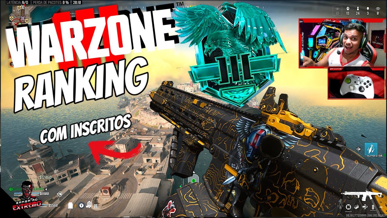 #live 🔴 WARZONE 3 CALL OF DUTY MW3 jogando com INSCRITOS vem - XBOX series x a 120hz - YouTube