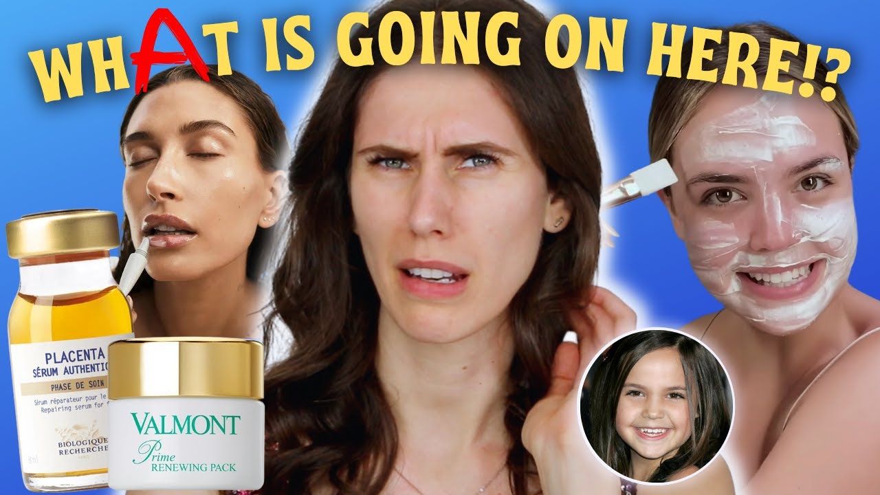 🍩 Glazed Donut Night Routine?! - A BIZARRE Harpers Bazaar Skincare ...
