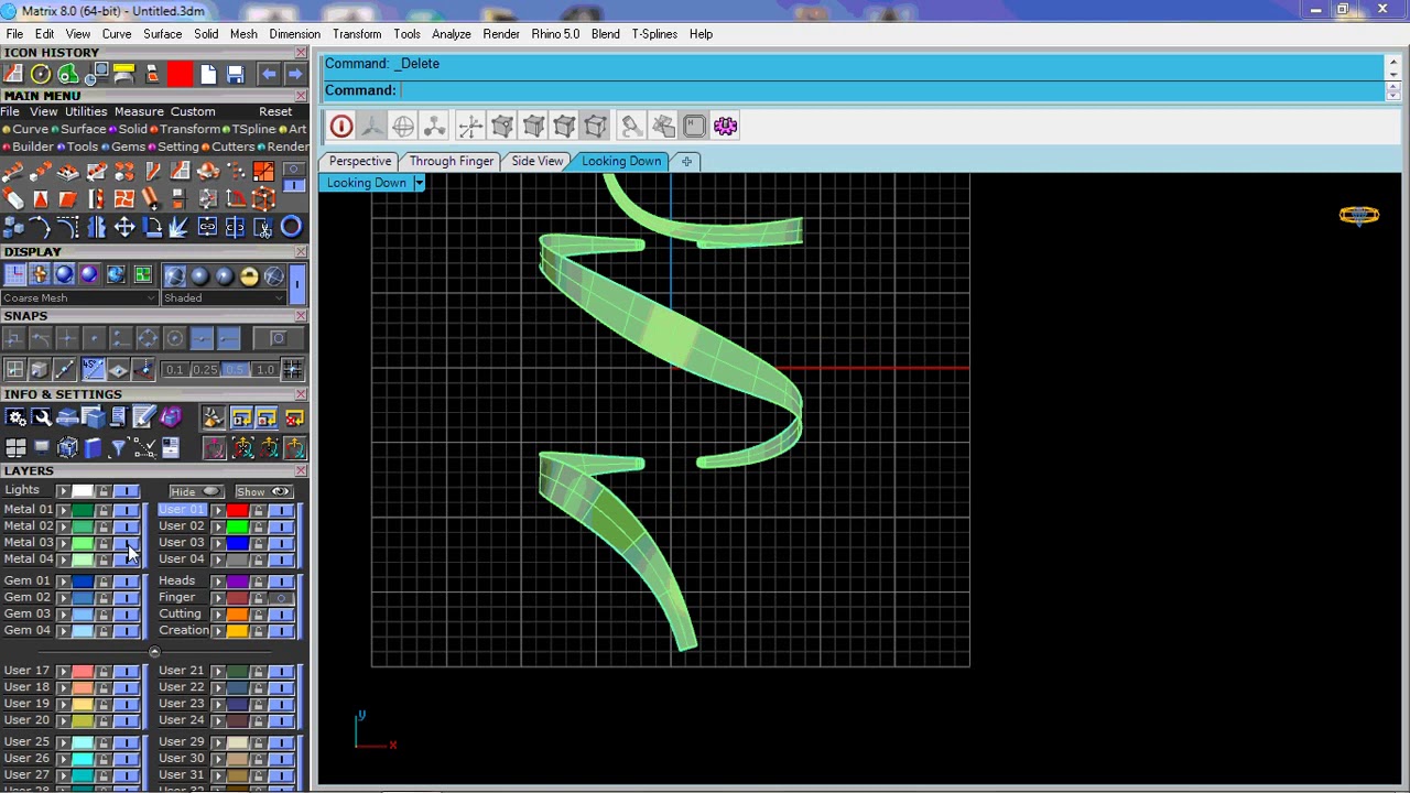 How to get clean and accurate UV curves in Matrix - YouTube