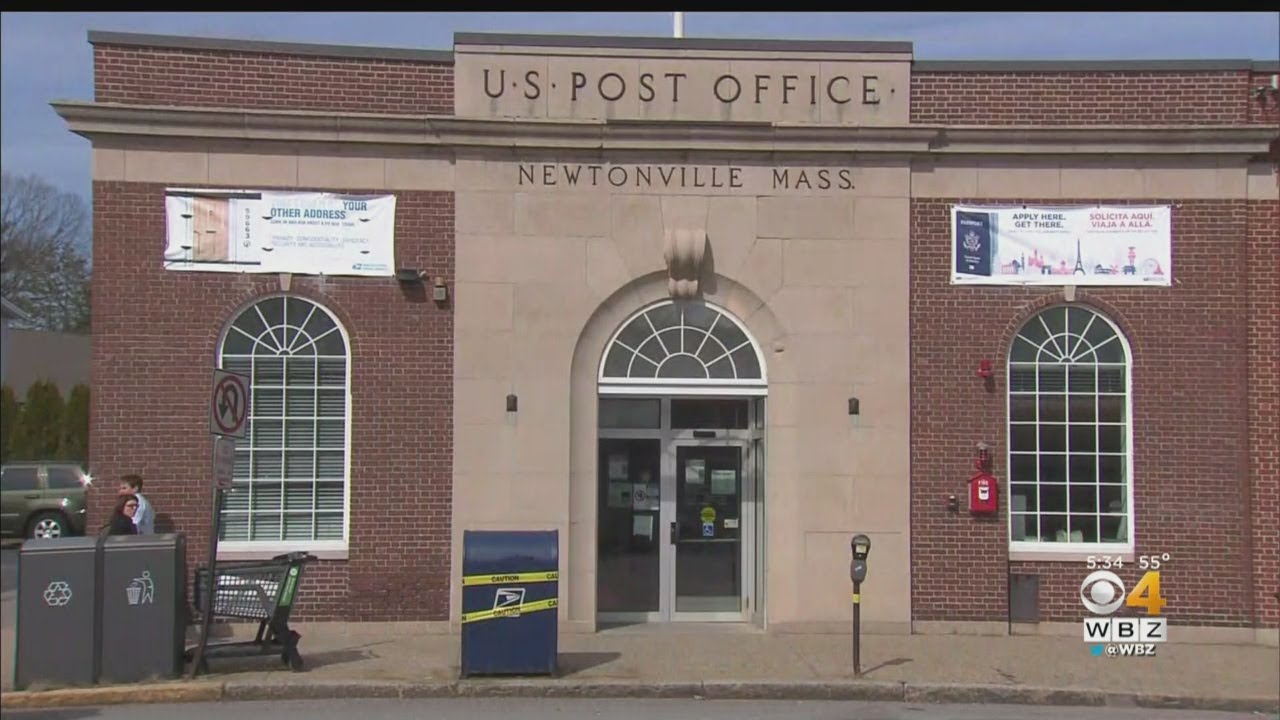 6 People Arrested For Mail Fishing Outside Newton Post Office - YouTube