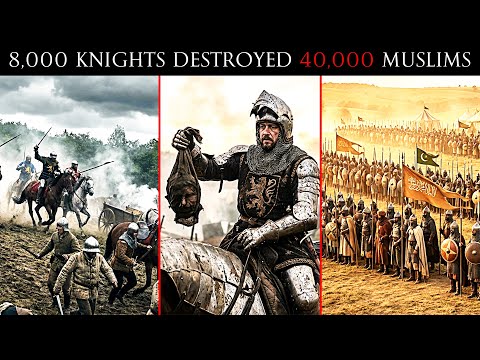 1457 AD: The Most Brutal Attack In Europe - 8,000 Knights CRUSHED 40,000 Muslims