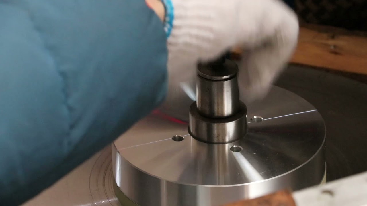 How to do a dynamic balance of diamond grinding wheel? - YouTube