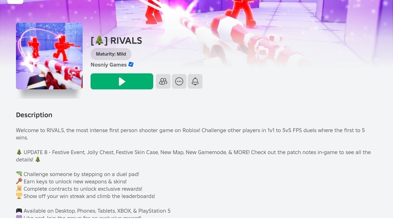 New rivals update! - YouTube