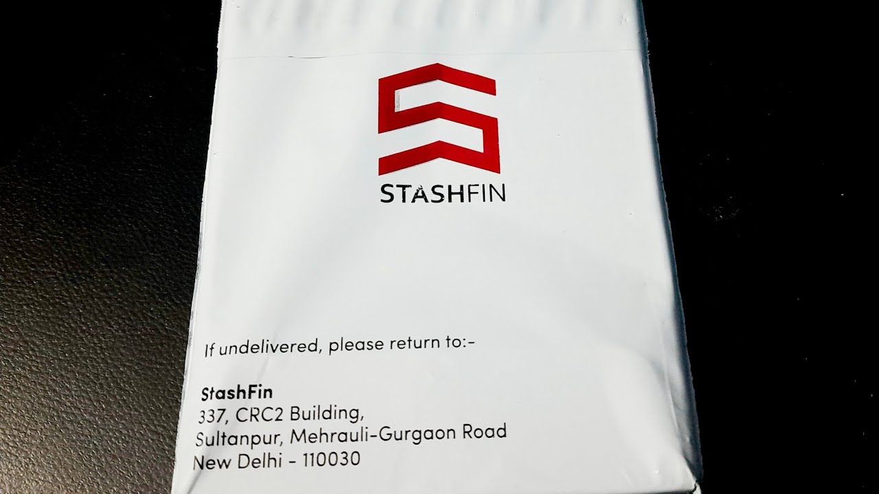 Stashfin Card short video I Short Unboxing Video I Stashfin card review ...