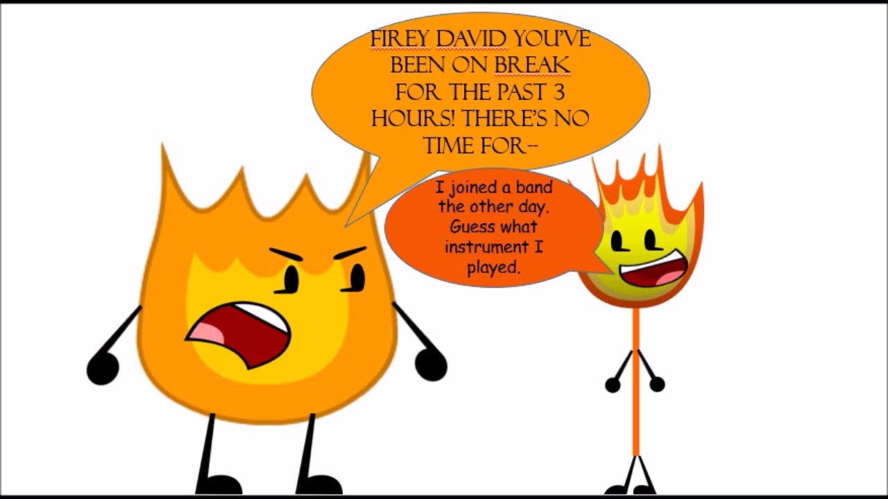BFDI3 - Firey David joined a band - YouTube