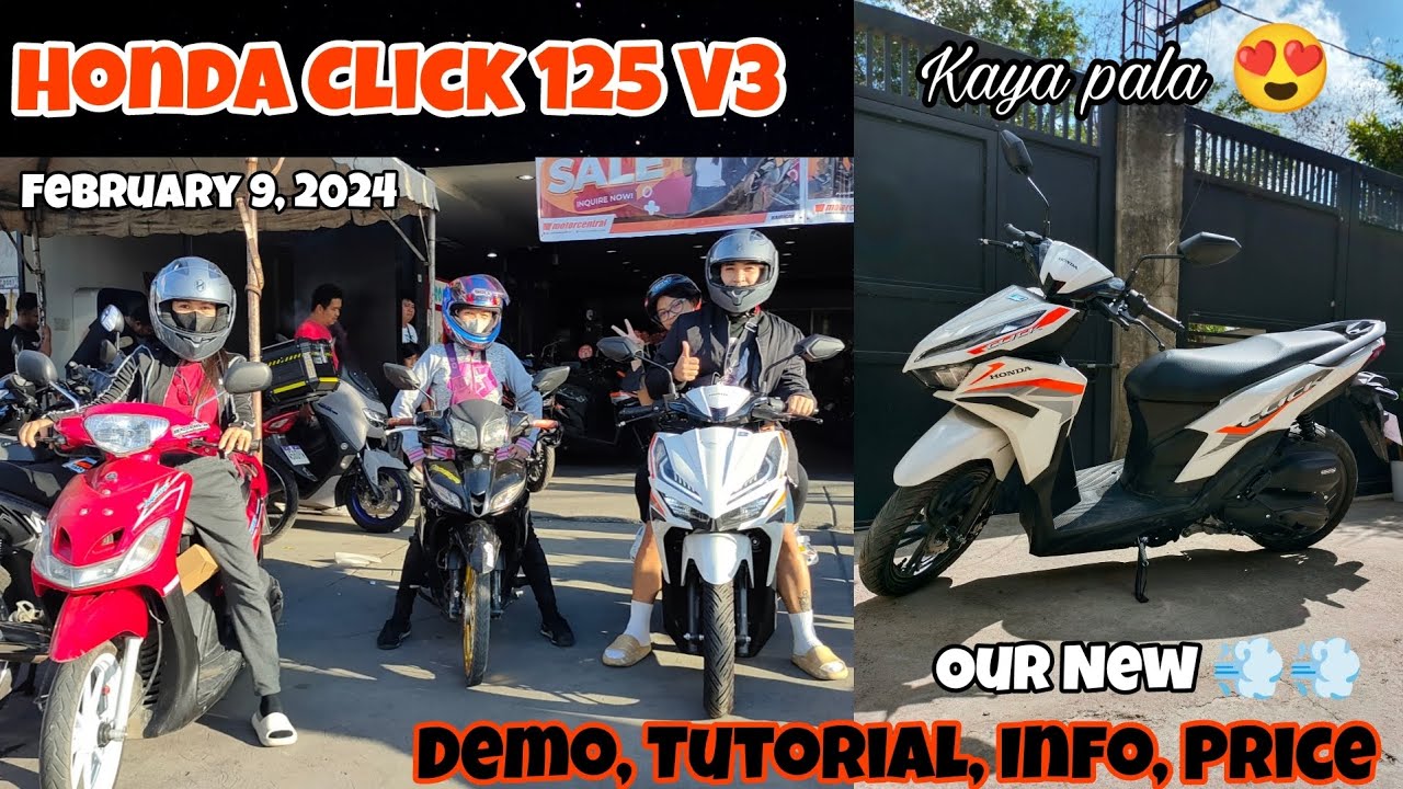 HONDA CLICK 125 V3 Demo, Tutorial, Info and Price Philippines | Our New ...