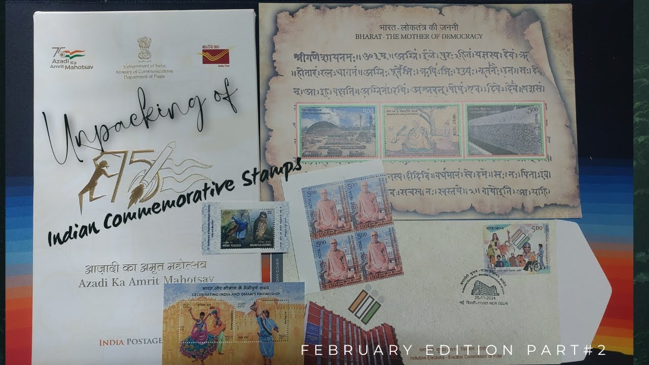 Philately - King of Hobbies | Unpacking Stamps from Indian ePostOffice ...