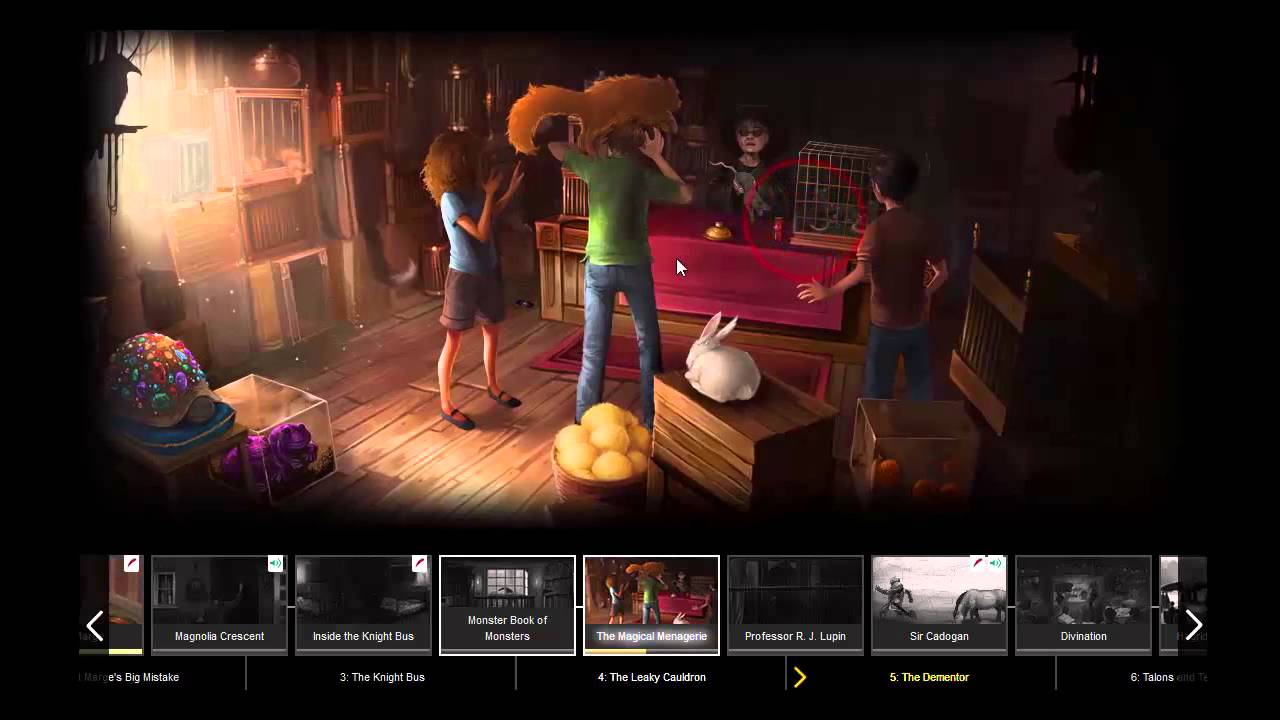 Pottermore - Book 3, Chapter 4, Moment 2 - Walkthrough - YouTube