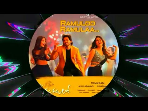 Ramulo ramulo || full song || spectrum - YouTube