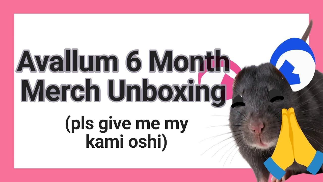 Avallum 6 month merch opening - YouTube
