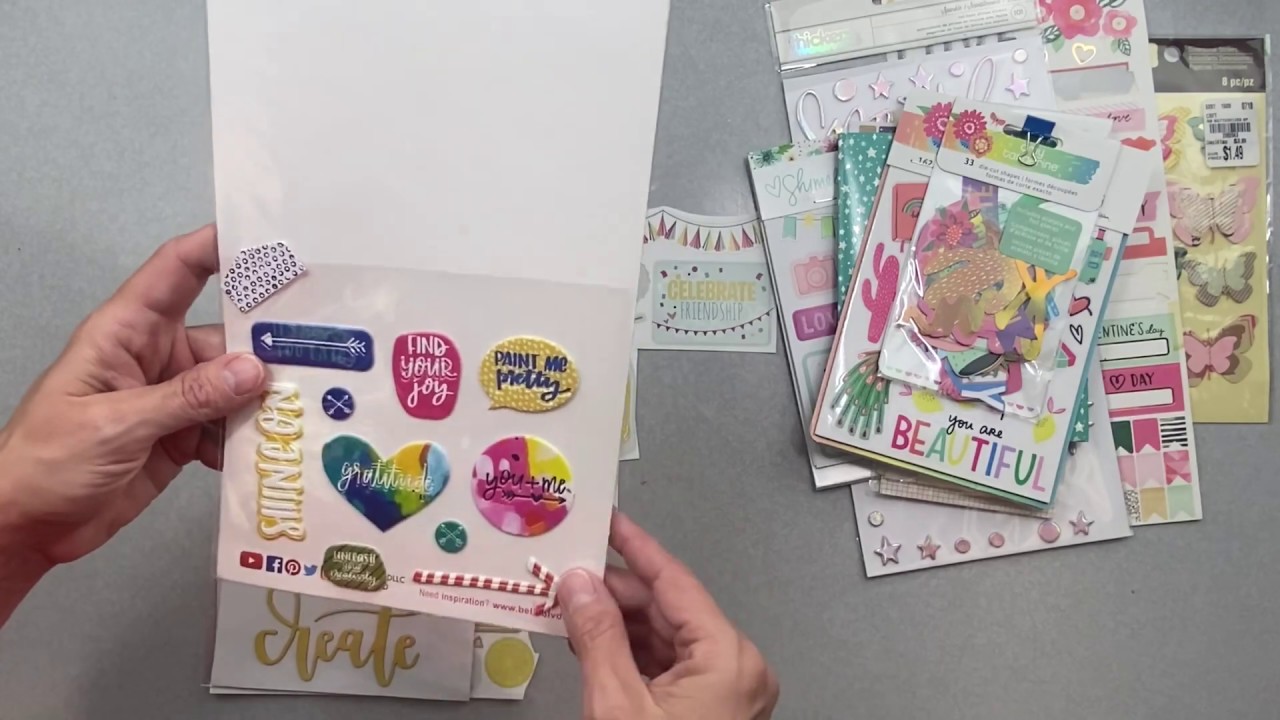 Random Products Page Kits - Inspiration Products - YouTube