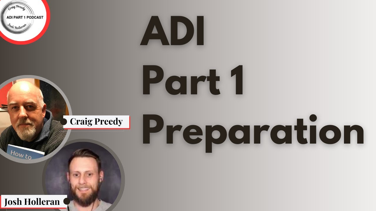 ADI Part 1 Test | How we can help - YouTube