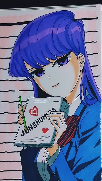 Komi Shouko Drawing Komi Cant Communicate Shorts Komicantcommunicate Anime Animedrawing