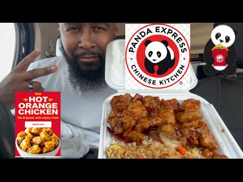 PANDA EXPRESS®️*NEW* HOT ORANGE CHICKEN - YouTube
