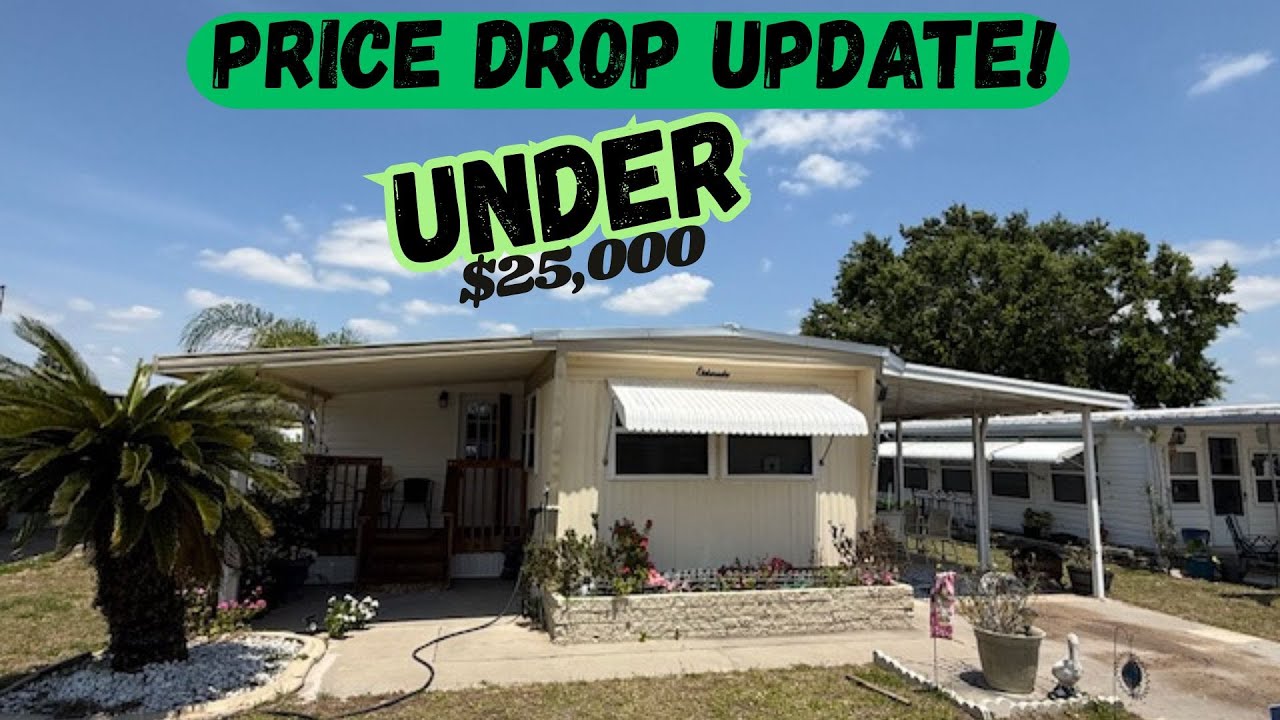 PRICE DROP! Fully Updated Florida Mobile Home UNDER $25K! | Highlands ...