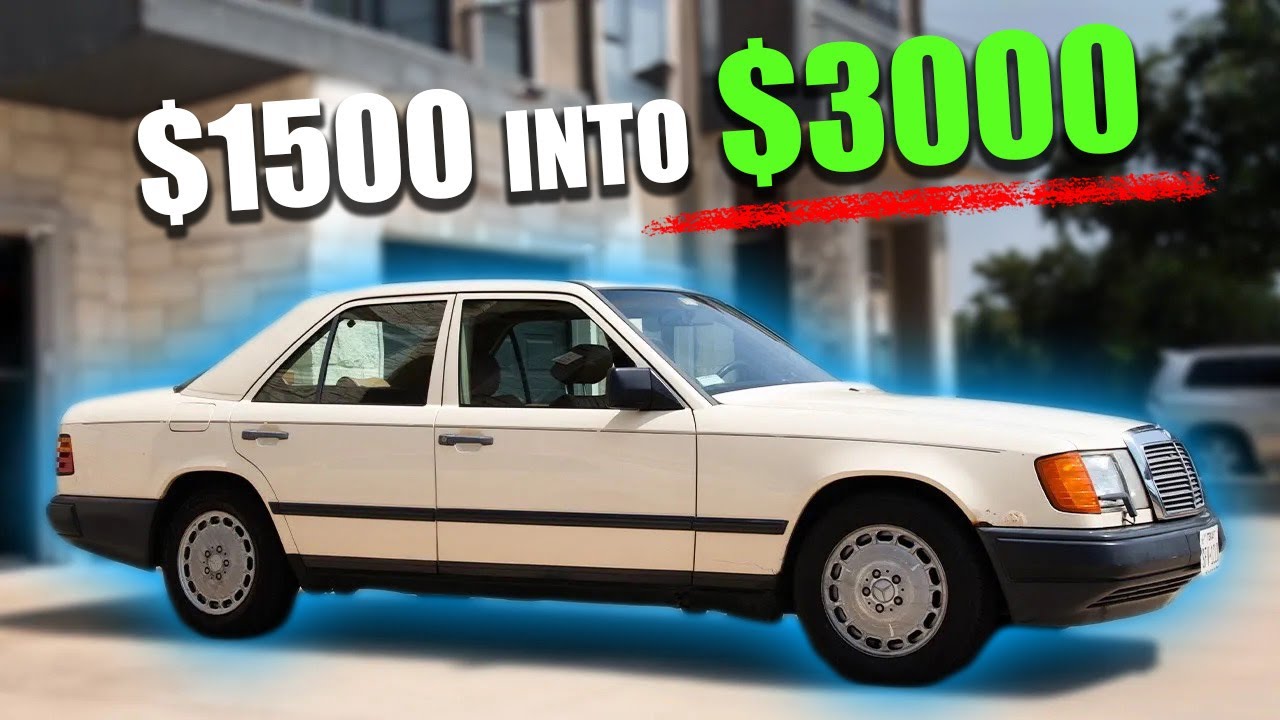 How I Easily Doubled my Profit $$$ | W124 1986 Mercedes 300D Flip ...