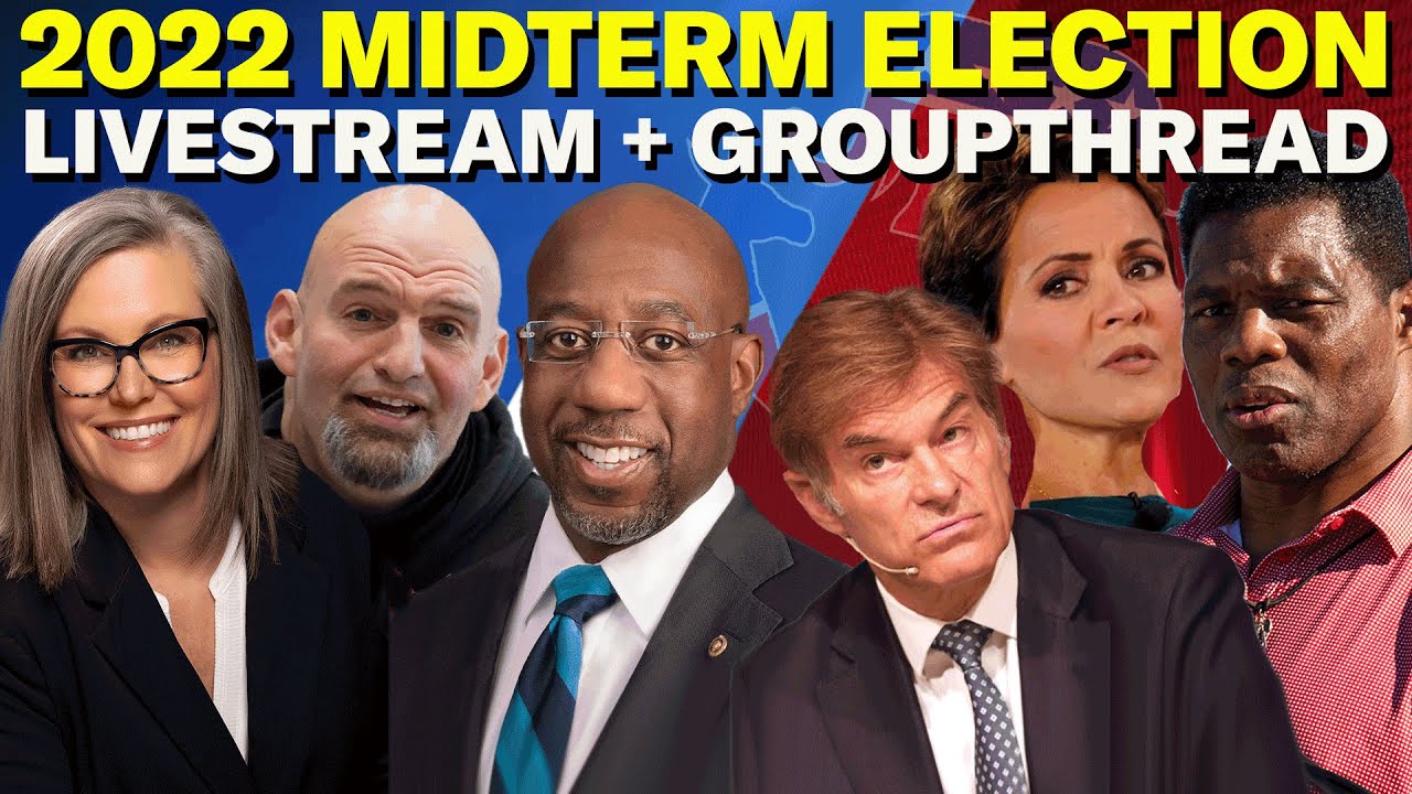 WATCH LIVE: 2022 Midterm Election Coverage + Results | Group Thread ...