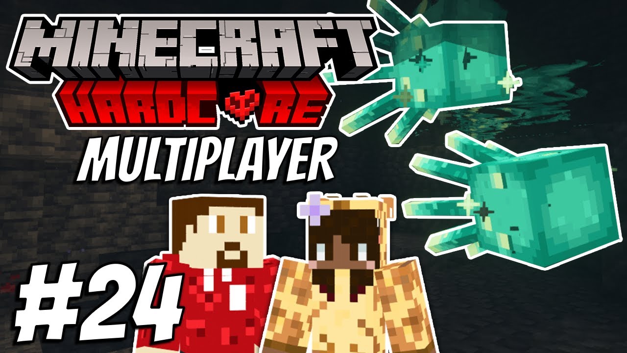 GLOW SQUIDS GALORE! - Minecraft Hardcore, Multiplayer #24 - YouTube