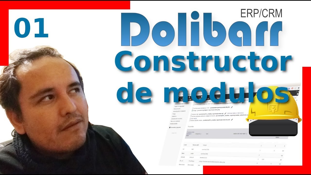 01.- Dolibarr Constructor de módulos👷 [Module Builder] - YouTube