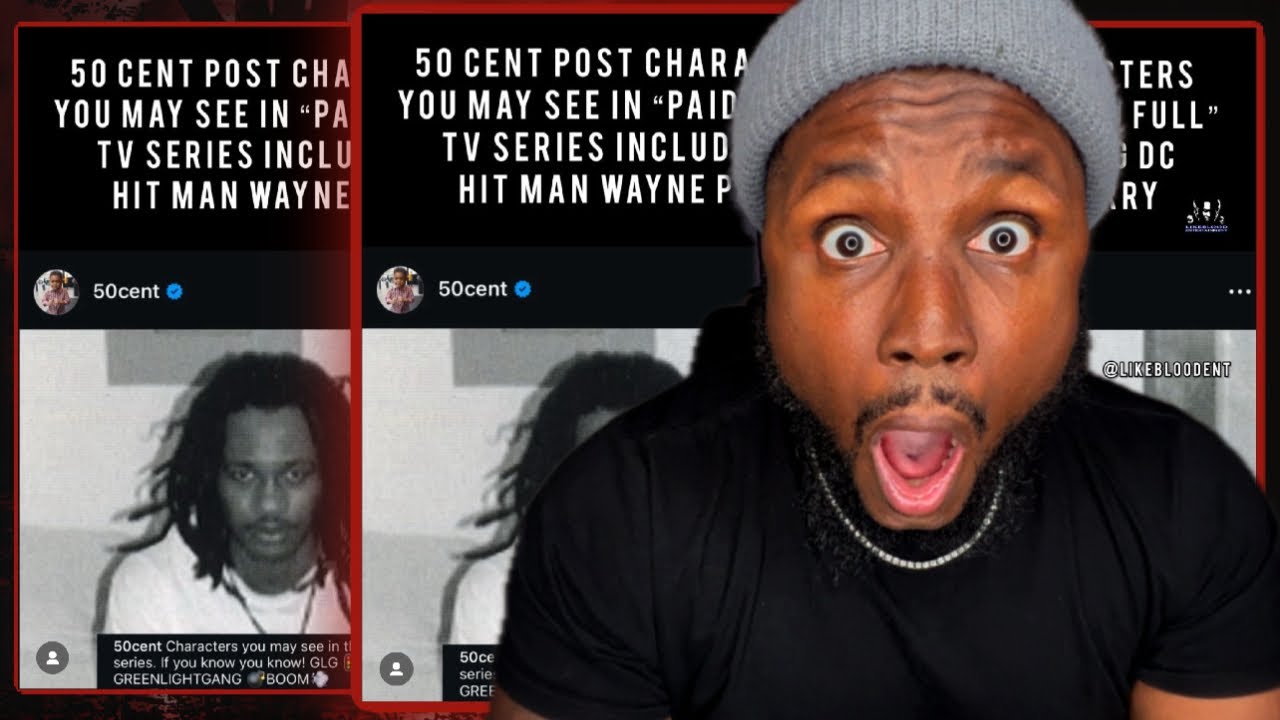 50 CENT IS DROPPING A NEW SERIES STARRING DC HITMAN WAYNE PERRY ...