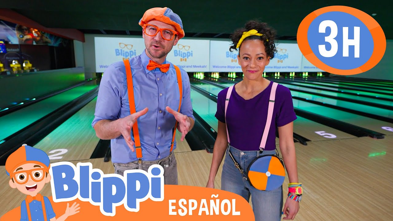 Blippi y Meekah y la competencia de bolos | Blippi Español | Videos ...