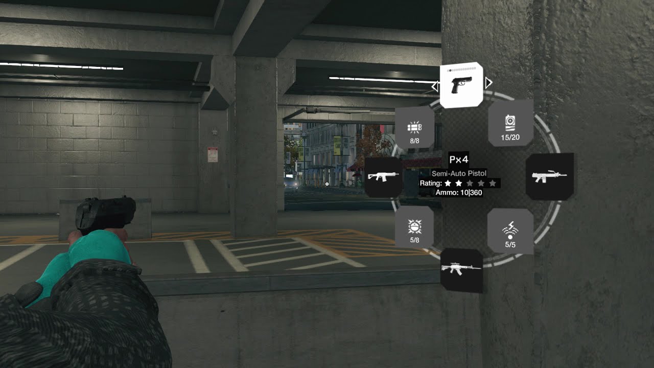 WATCH_DOGS: Rampage - Gun Class: Sidearms / Weapon: Px4 - YouTube