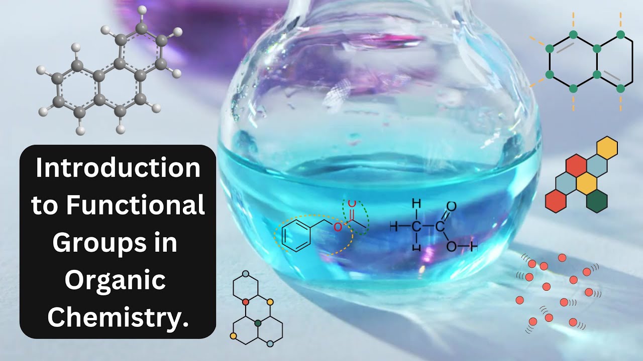 Introduction to Functional Groups in Organic Chemistry | Identify ...