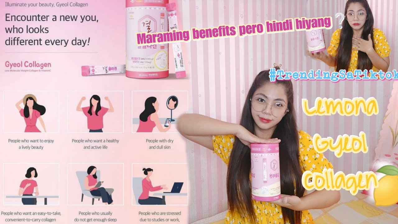 REVIEW: Lemona Gyeol Collagen 🍋 - YouTube