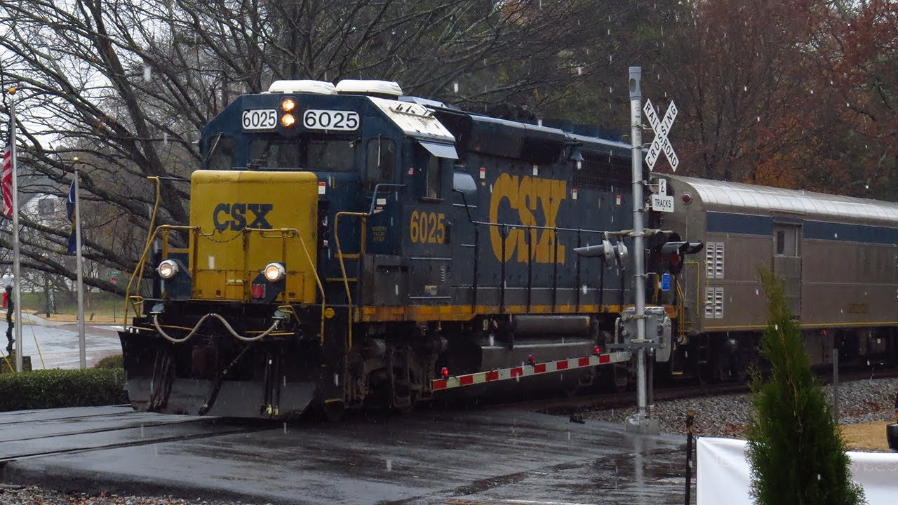 [4K] CN Cowl Unit, Loaded Rail, and More on CSX's W&A Sub - YouTube
