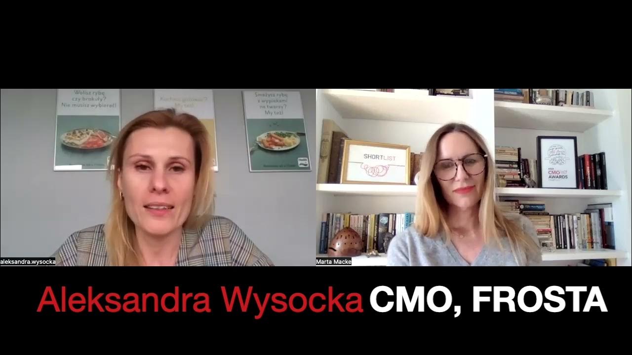 CMO AWARDS - Aleksandra Wysocka Frosta - YouTube