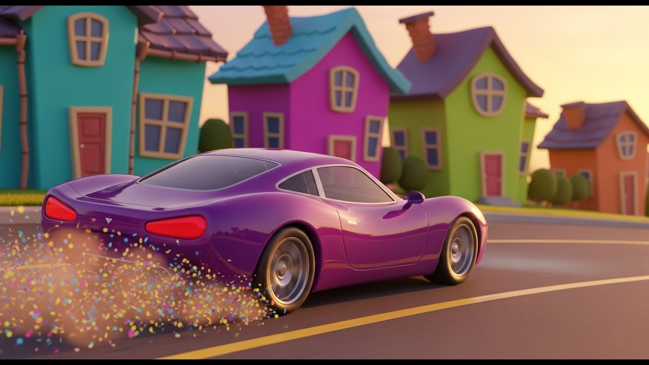 Learn Colors with Toy Cars | Fun Color Song for Kids - YouTube