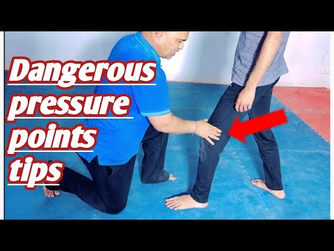 Martial arts self defence pressure points techniques// Karate weak ...