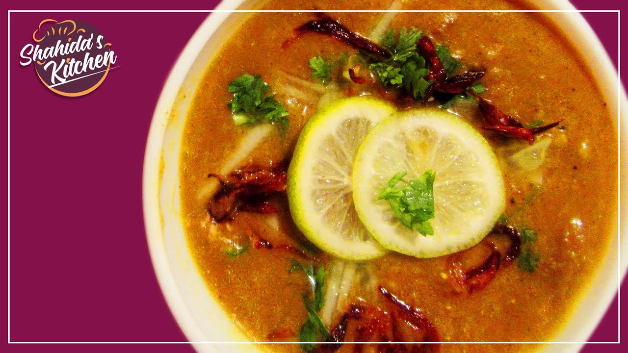 Cook traditional haleem at home - YouTube