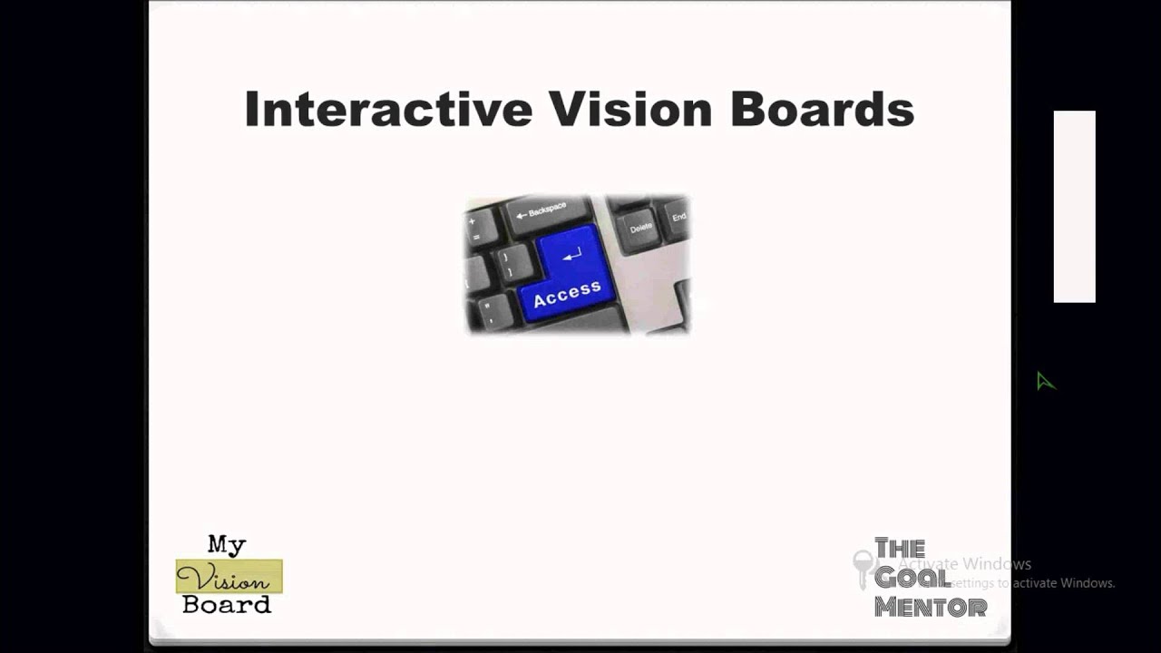 How To Create Interactive Vision Boards - YouTube