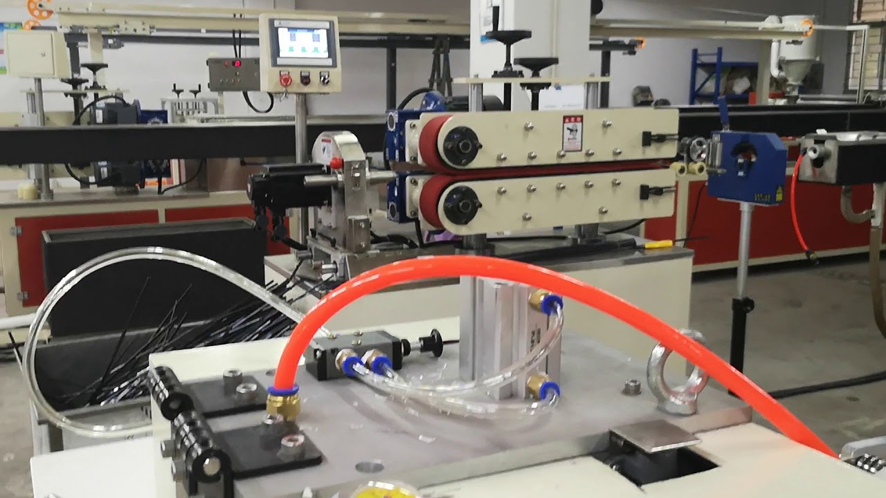 TPU Elastic Bands Making Machine - YouTube