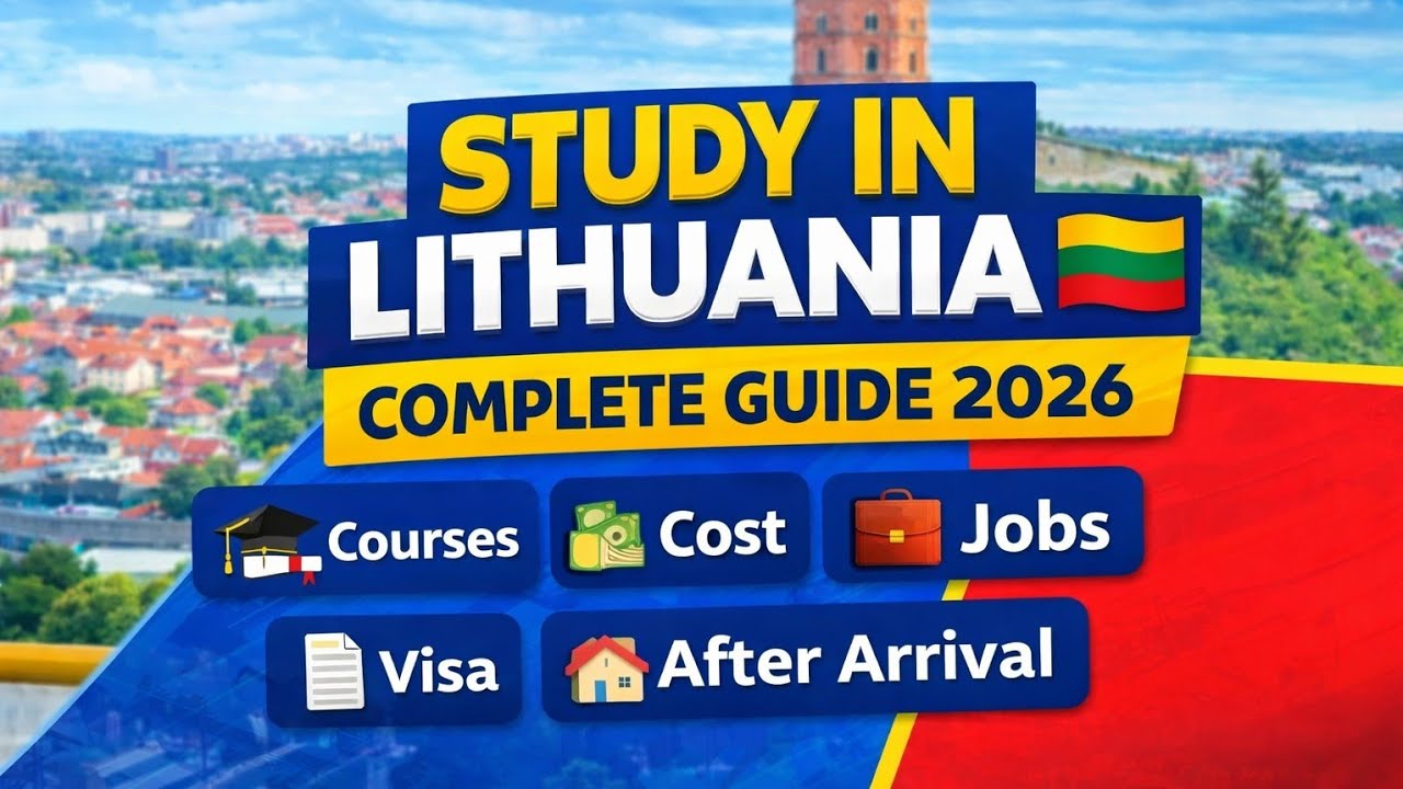 Study in Lithuania 2026 | Courses, Cost, Jobs, Visa & Life After ...