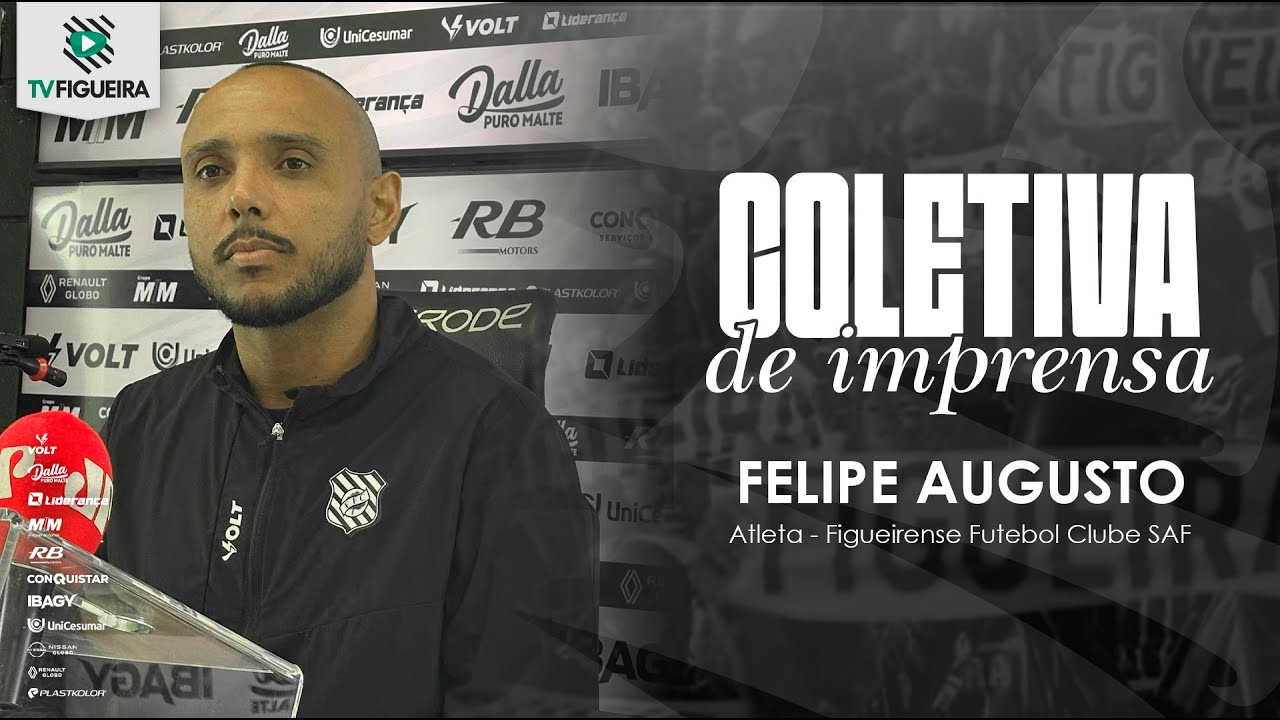 Coletiva com o atacante Felipe Augusto - 08 de julho de 2025 - YouTube