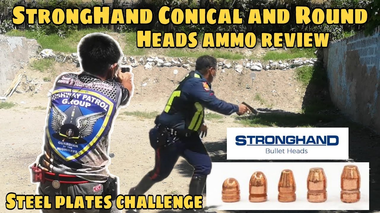 Steel Plates Challenge | Stronghand Conical and Round heads reloads ...