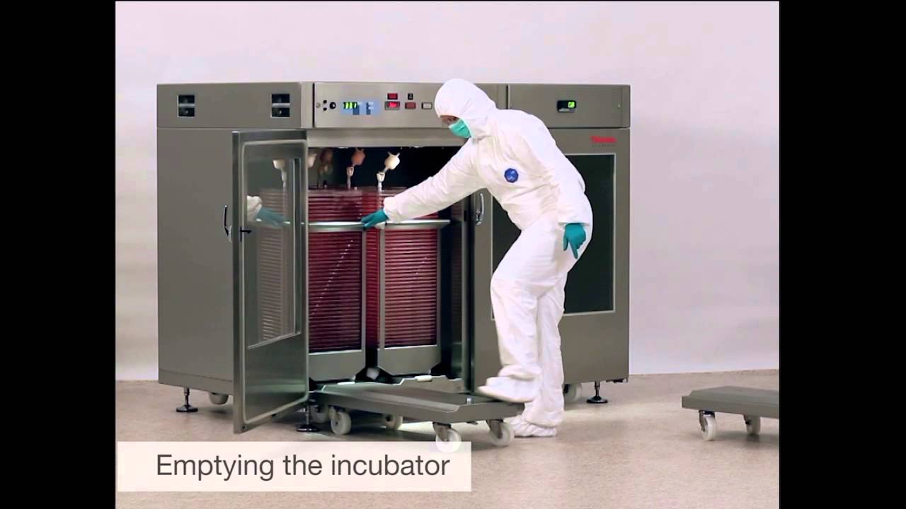 Thermo Scientific Nunc Cell Factory Incubator - YouTube