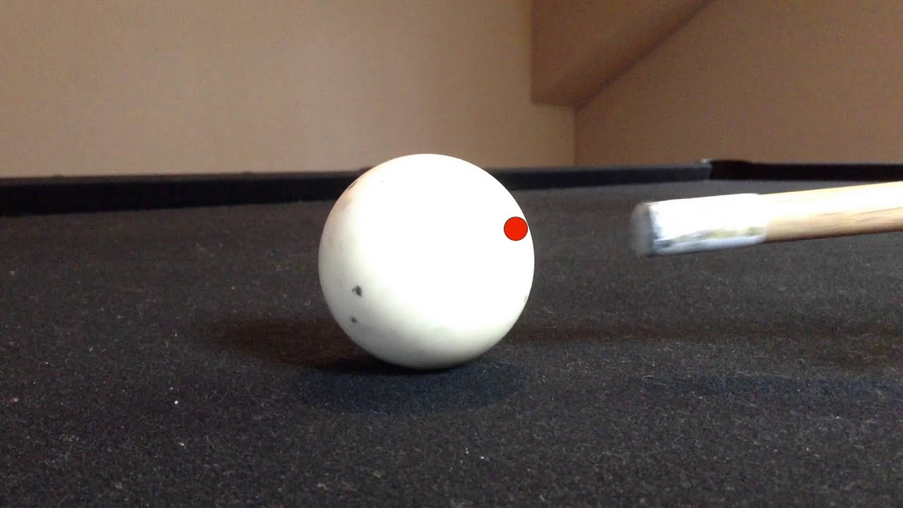 Physics of pool - Hitting the Sweet Spot - YouTube