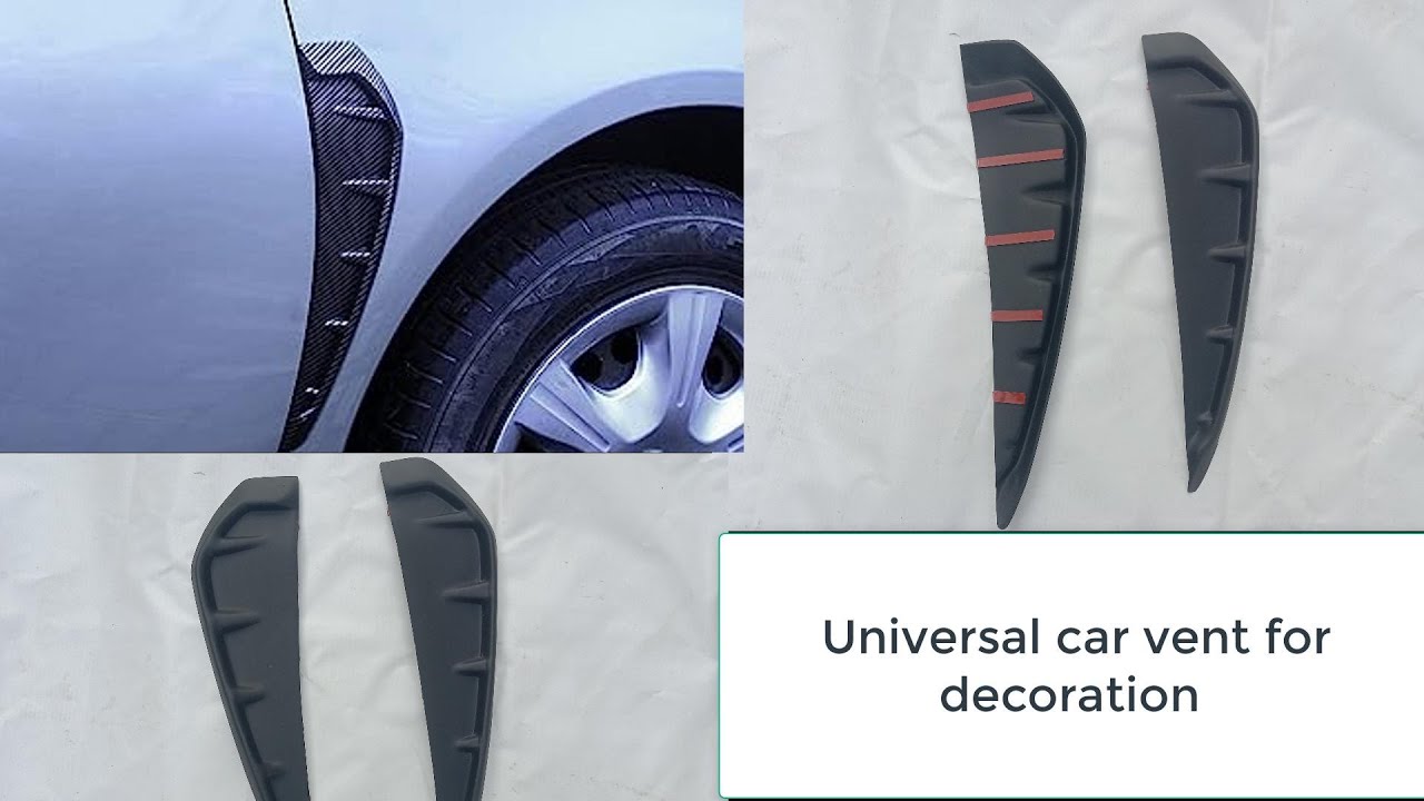 Universal Decorative Side Fender Vent Air Flow | Decorative Side Fender ...
