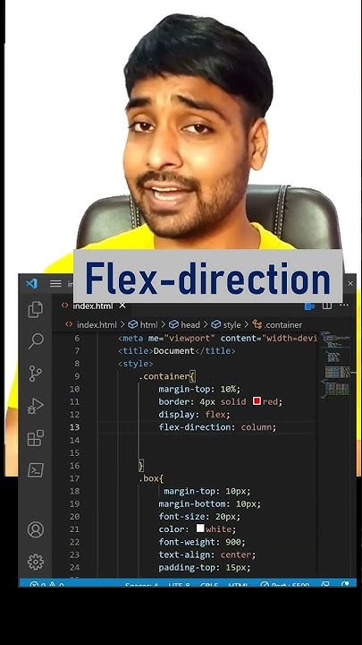 CSS Flex Direction - YouTube
