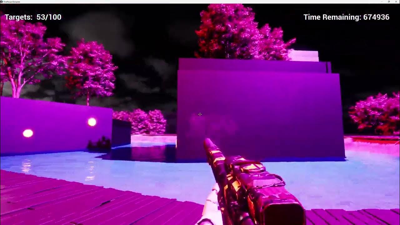 My Finished Target Practice Game | Unreal Engine 5 - YouTube