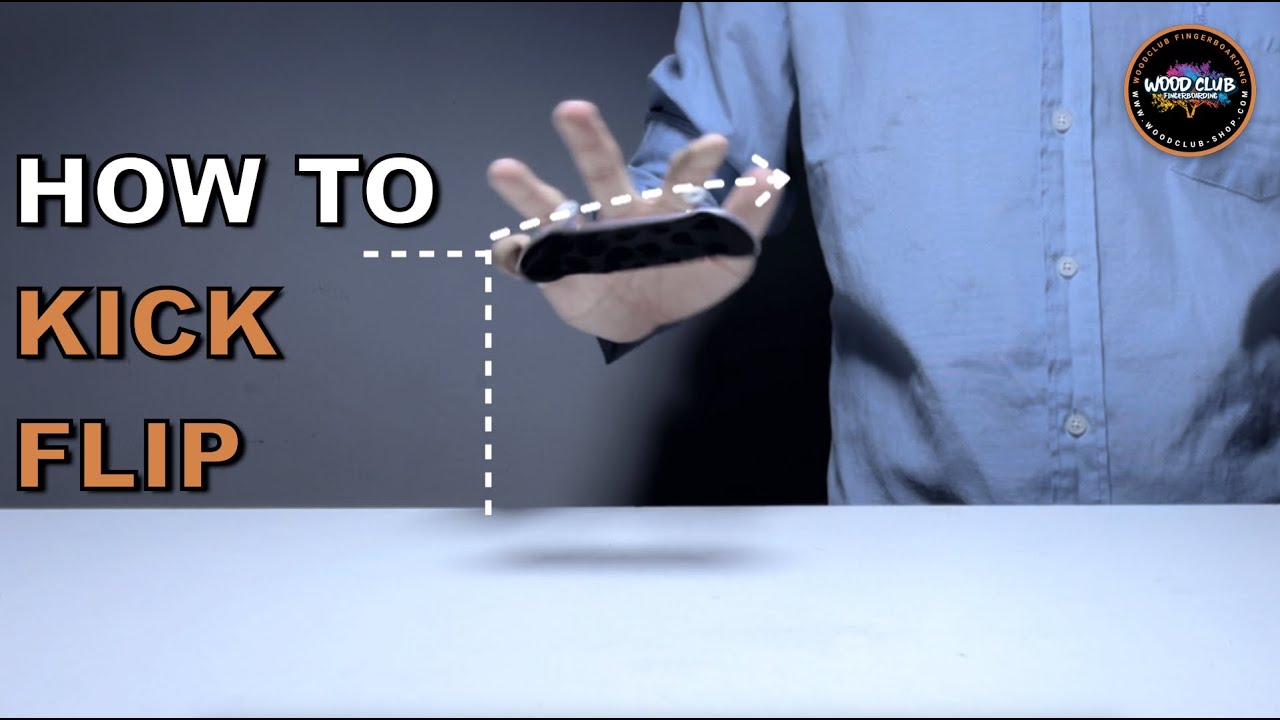 How To Kickflip a Fingerboard? - YouTube